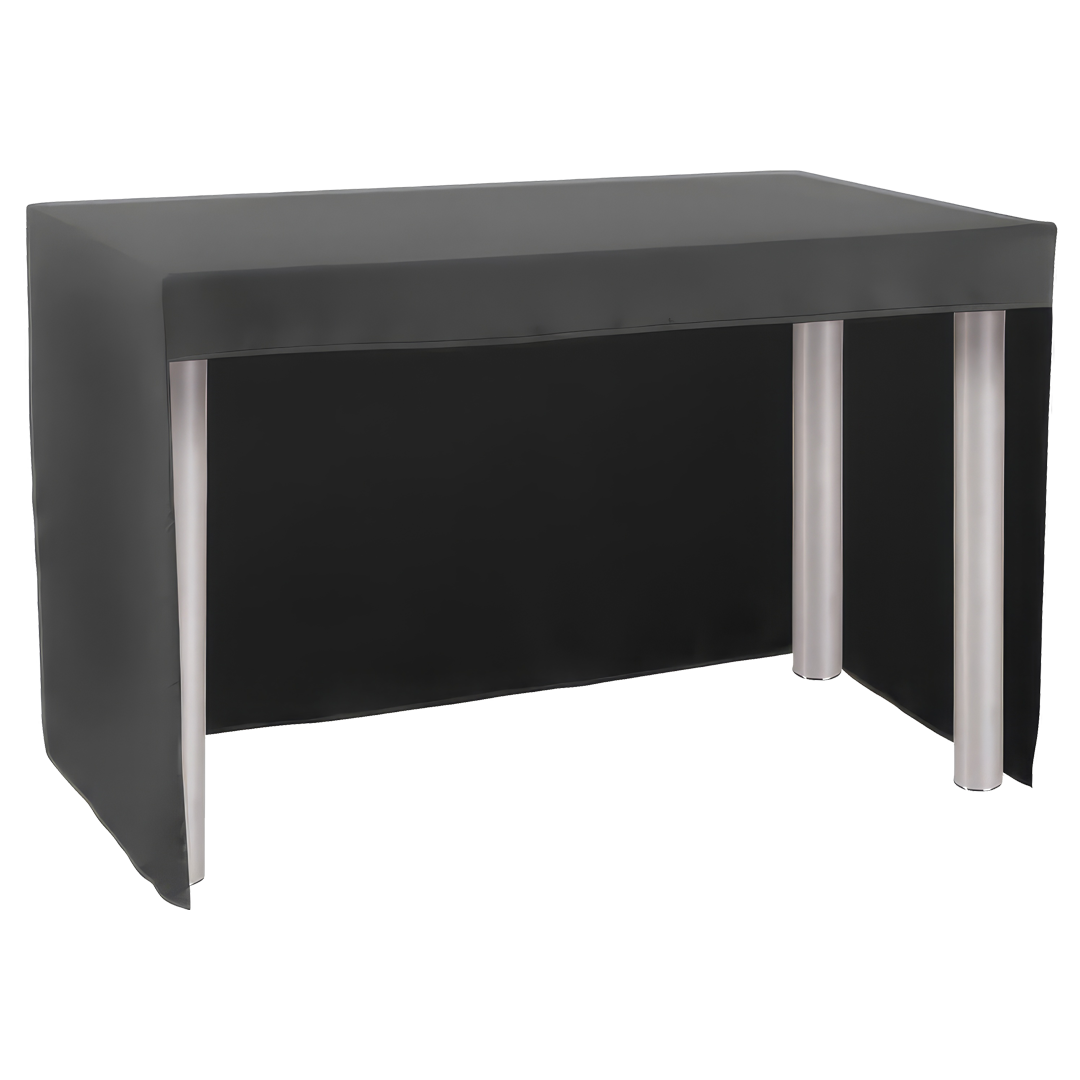 Tischhusse Berlin einseitig offen Anthrazit B1 - schwer entflammbar (4 ...